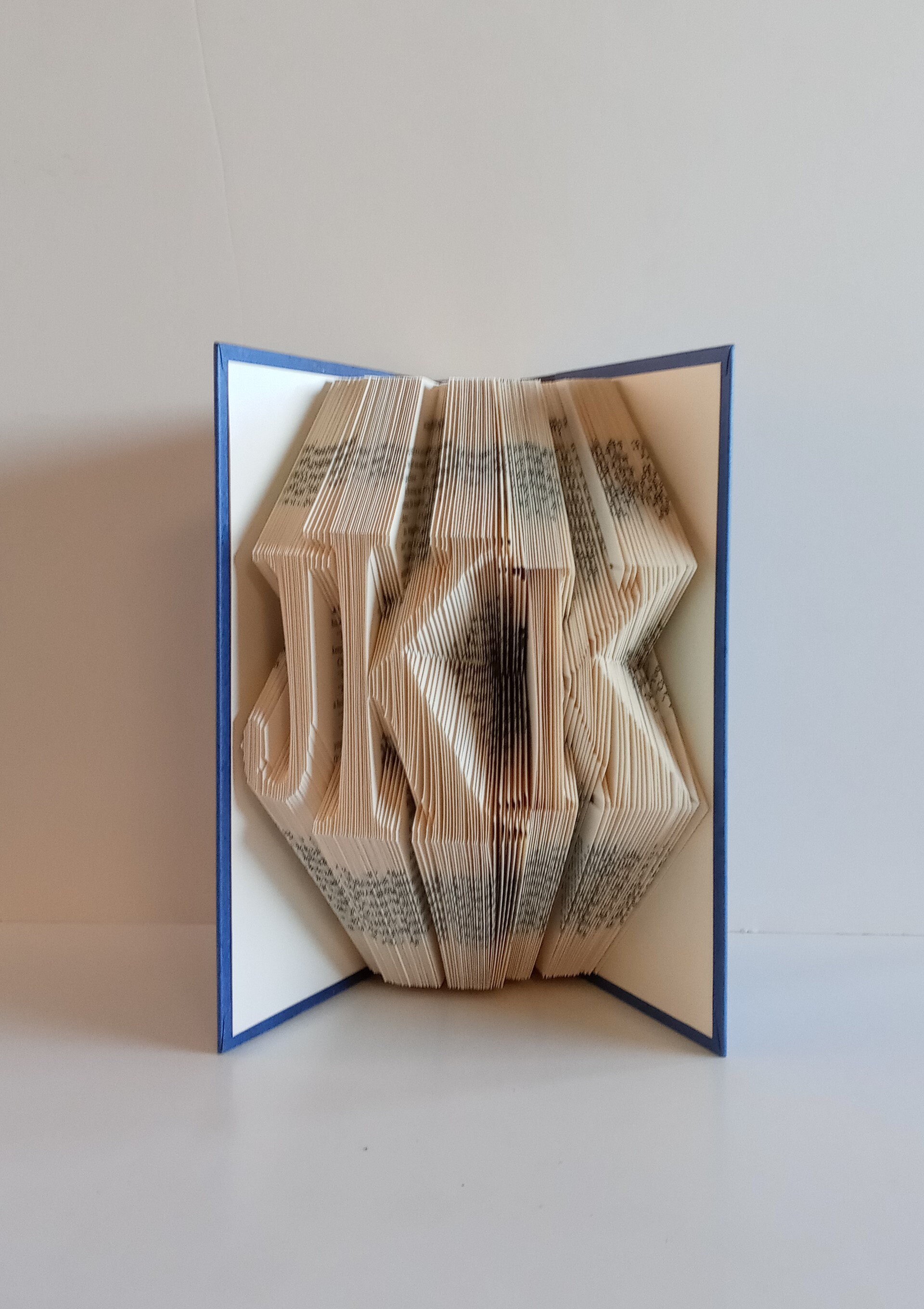 Monogram Folded Book, Custom Monogram, Personalized Gifts, Your ...