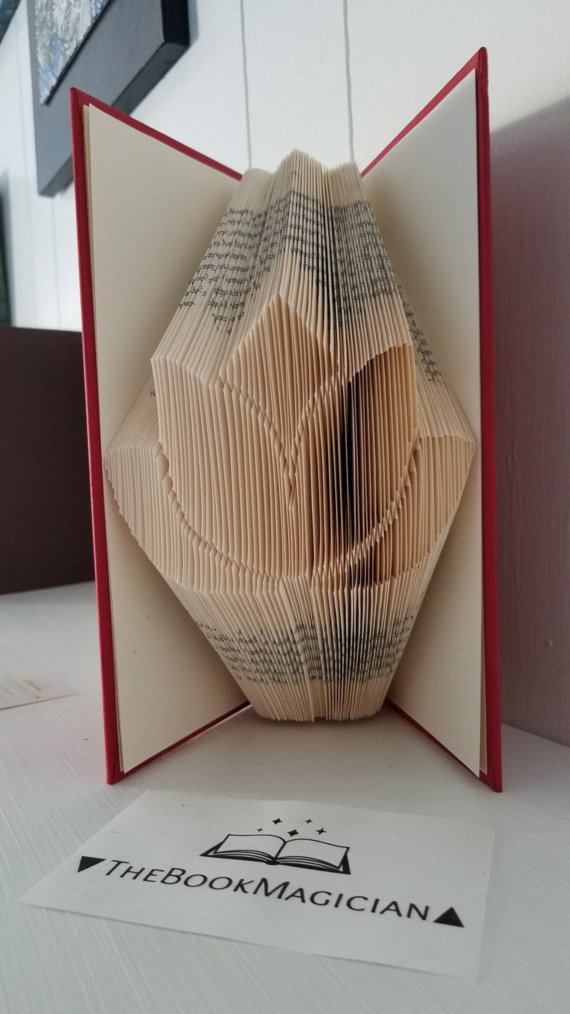 Lotus Flower Folded Book Lotus Art Lotus Book Meditation | Etsy