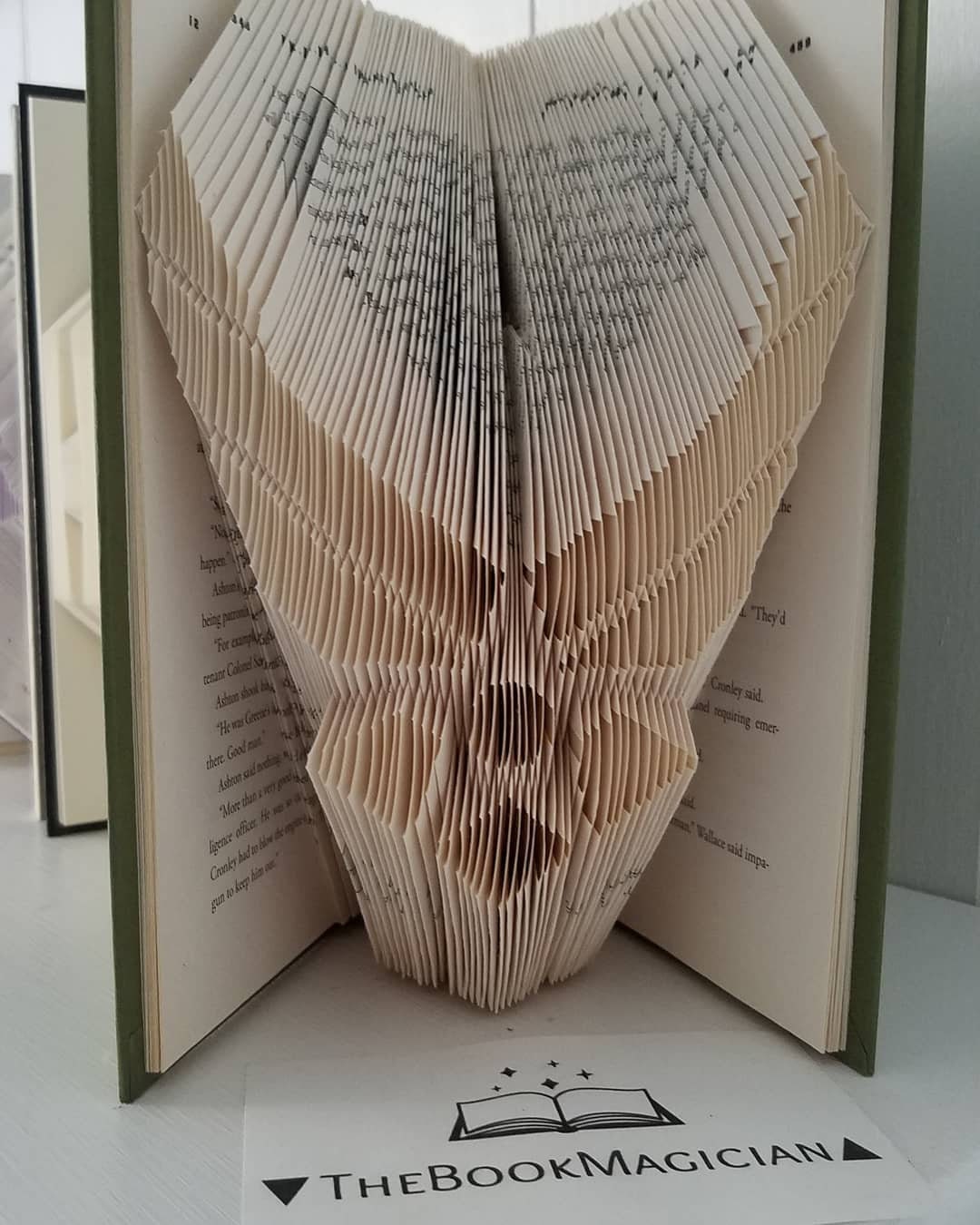 Air Force Symbol, Folded Book Art, Air Force Graduate Gift, Air Force ...