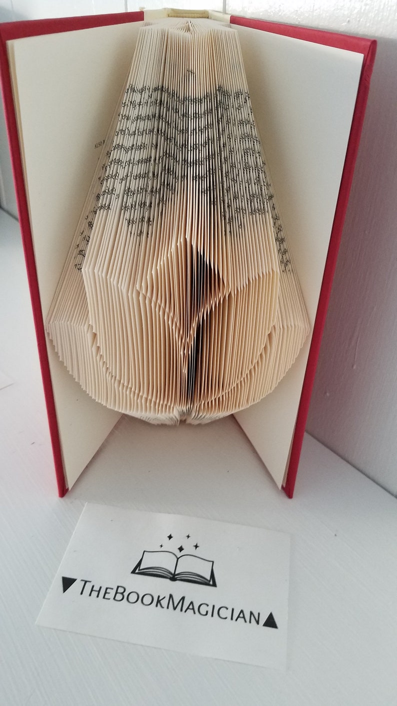 Lotus Flower, Folded Book, Lotus Art, Lotus Book, Meditation Gift ...