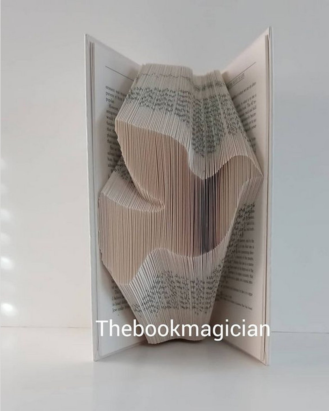 Dove Hand Folded Book Art Sculpture Unique Gift Bird Wedding - Etsy