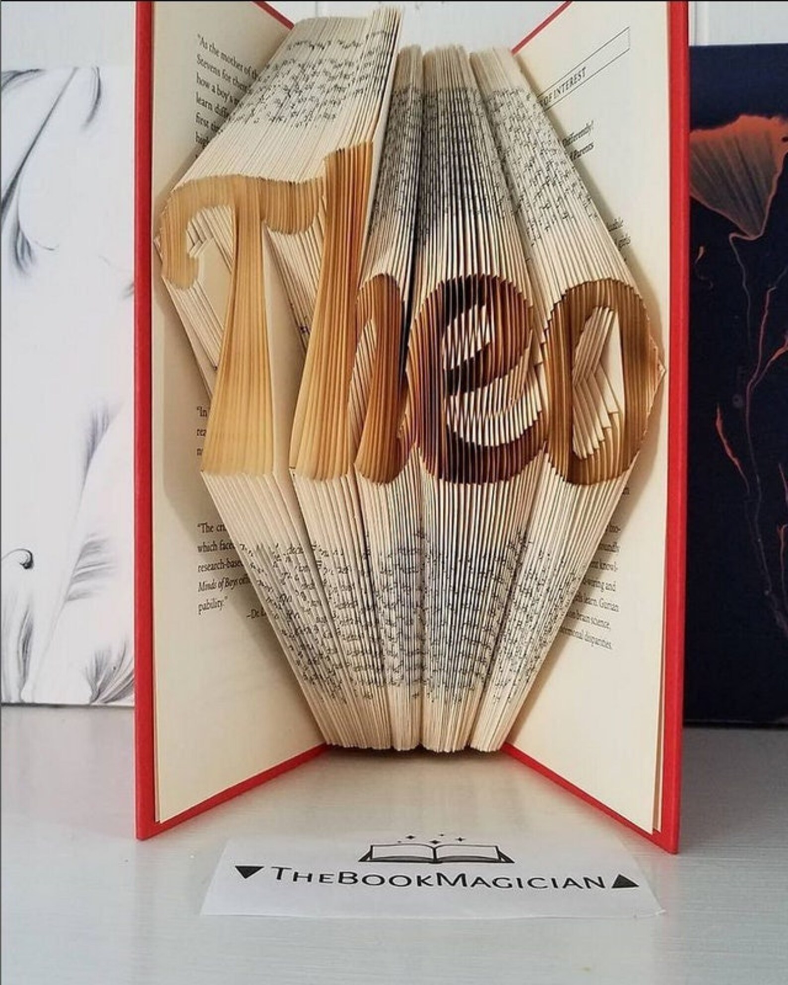 Add Burnt Page Edges to Your Book Order - Etsy