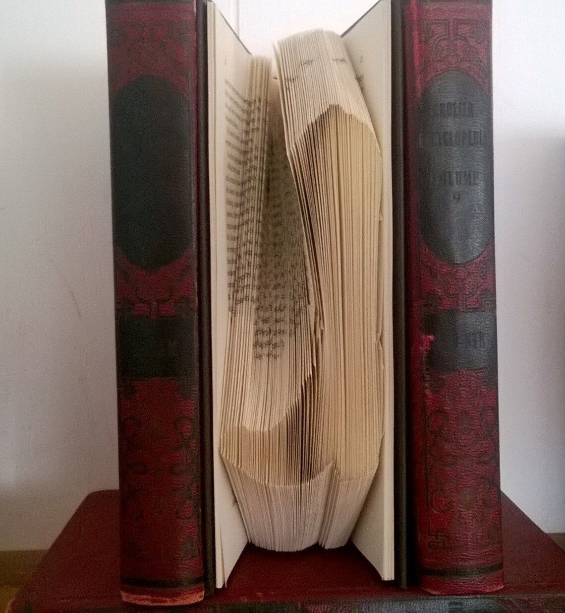 Cowboy Boot Hand-folded Book Art Unique Gift Special Paper - Etsy