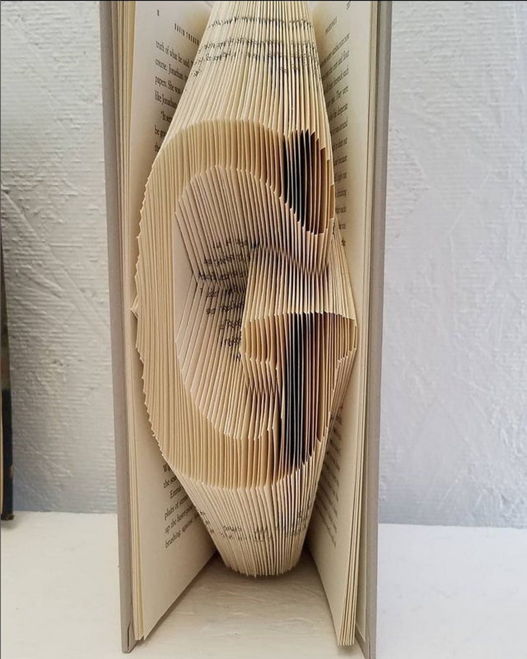 Initial Folded Book, Letters Book Folding, Unique Wedding Gift, Wedding ...