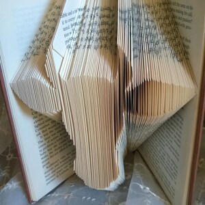 Cow Hand-folded Book Art Sculpture Unique Custom Farm Animals | Etsy