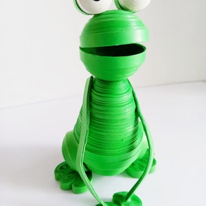 Phineas Frog, Small, Hand Crafted,paper Frog Collectable, Frog ...