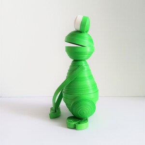 Phineas Frog, Small, Hand Crafted,paper Frog Collectable, Frog ...