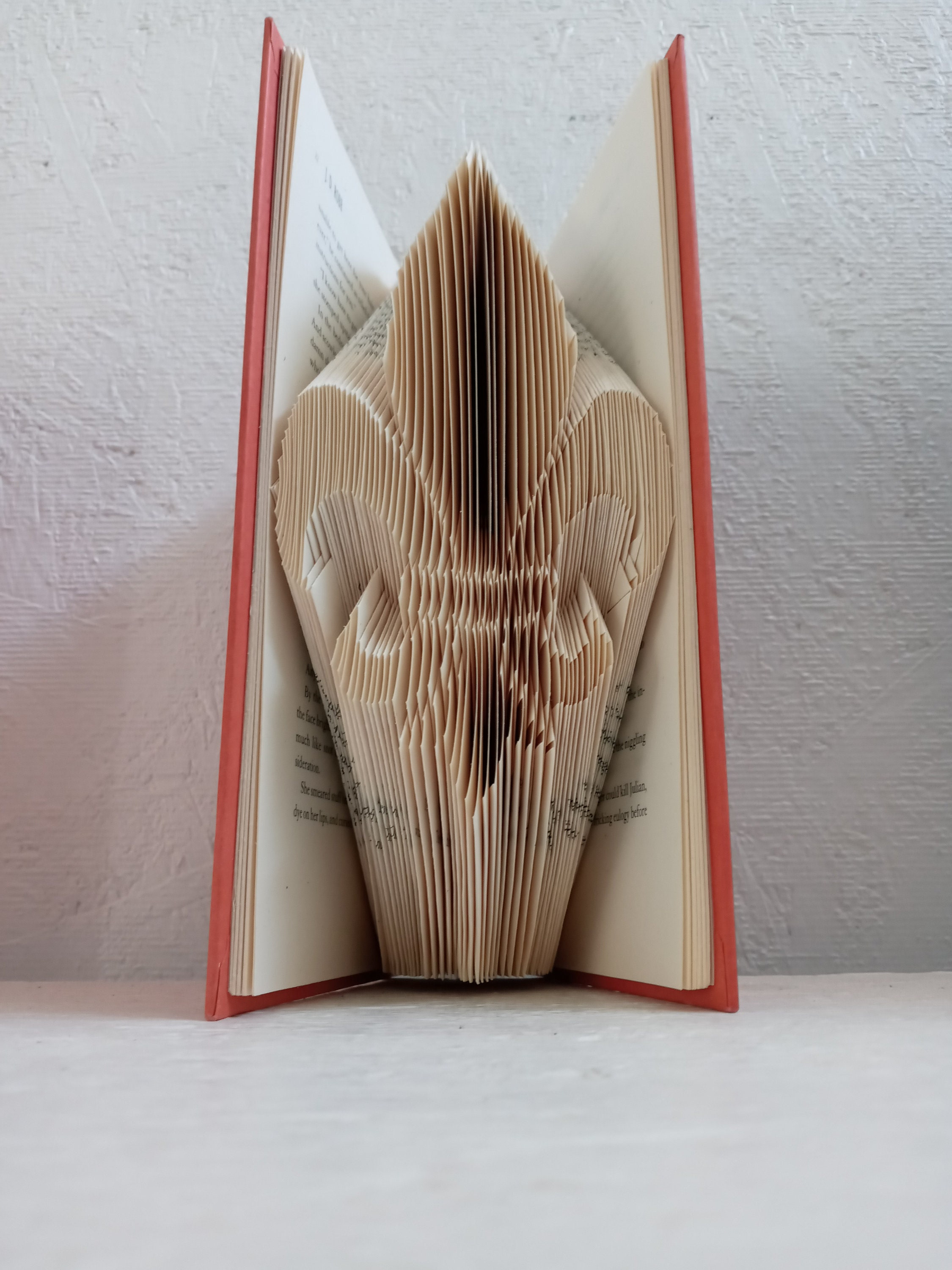 Fleur De Lis, Lilly Flower, Lily, Books, Folded Book Art, Unique Gift ...