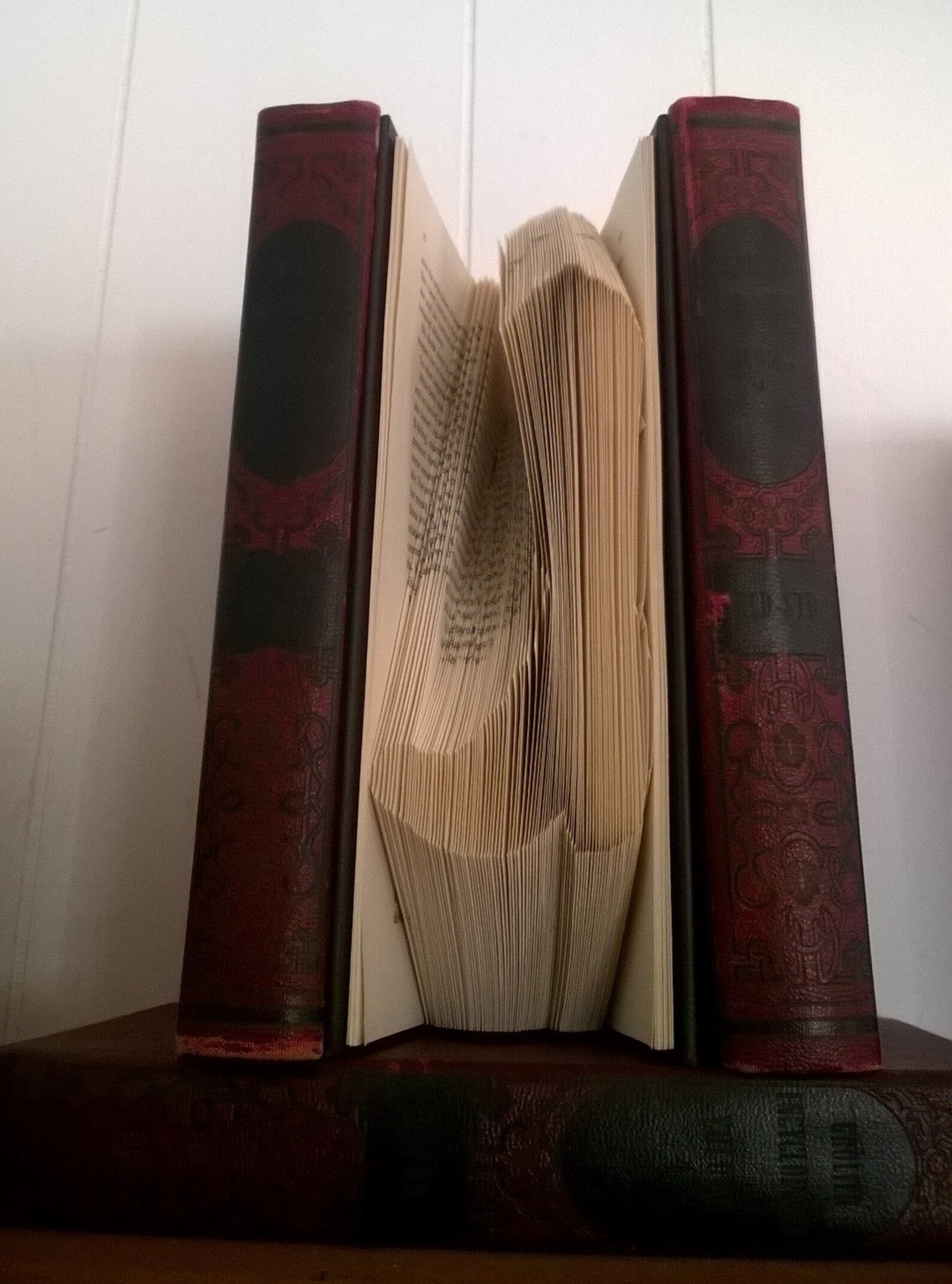 Cowboy Boot Hand-folded Book Art Unique Gift Special Paper - Etsy