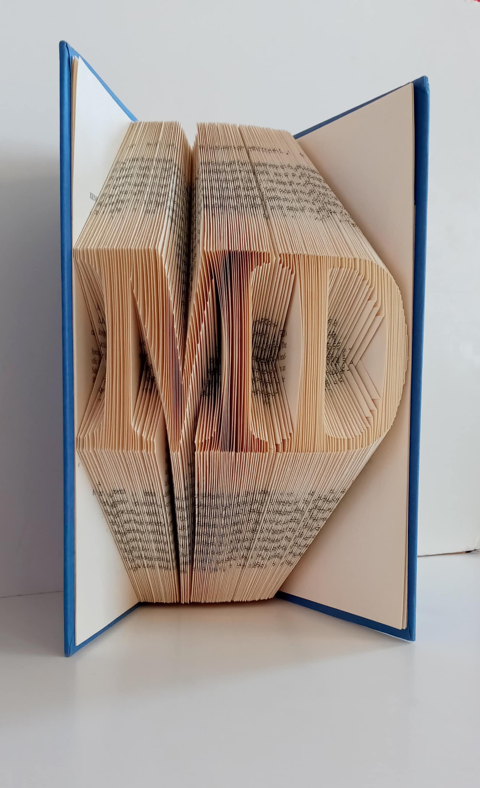 MD Folded Book Art Unique Medical Doctor Gift Doctor - Etsy