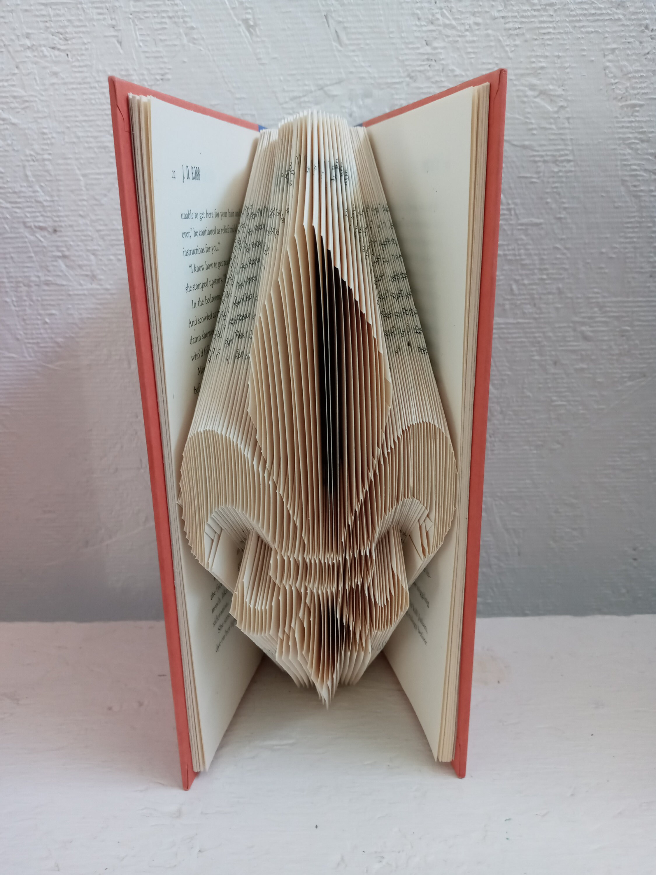 Fleur De Lis, Lilly Flower, Lily, Books, Folded Book Art, Unique Gift ...