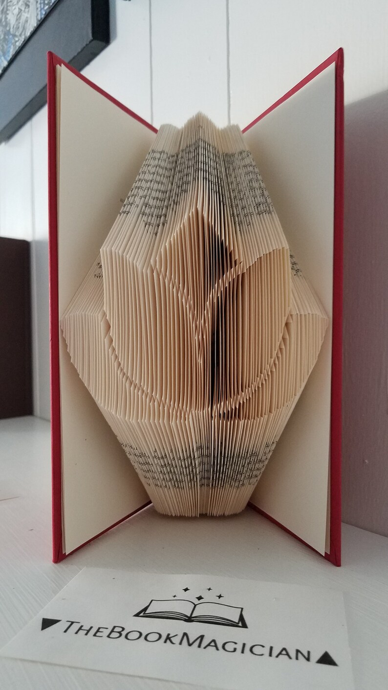 Lotus Flower, Folded Book, Lotus Art, Lotus Book, Meditation Gift ...