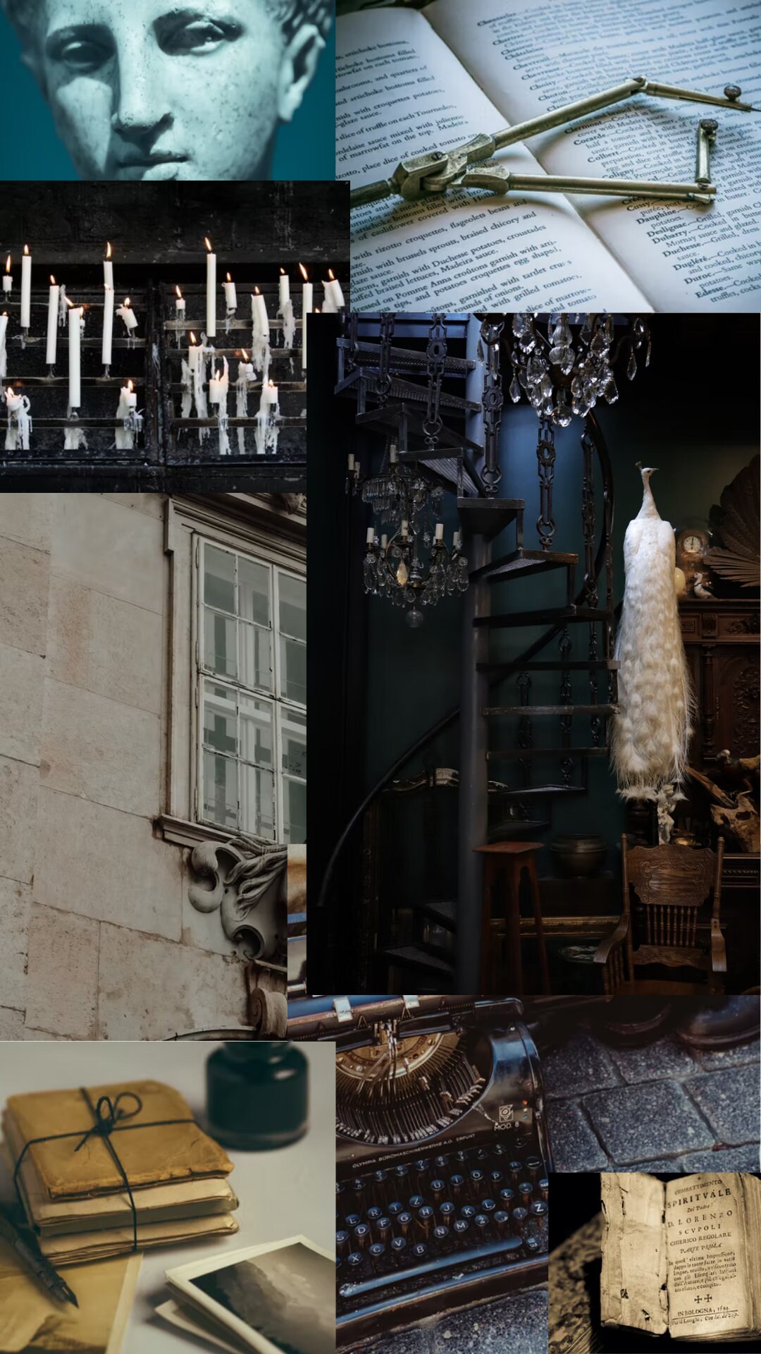 Academia Collage Wallpaper - Pack of Three - Etsy