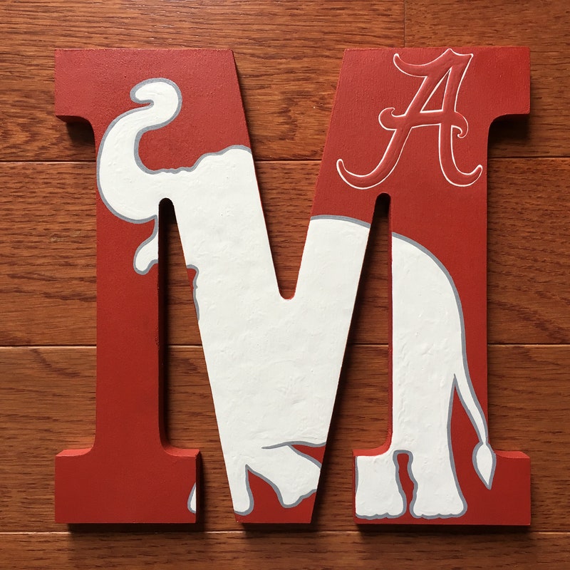 Alabama Crimson Tide Wall Art - Etsy