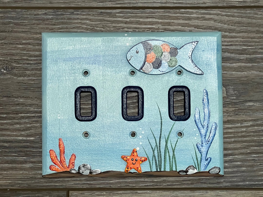 Custom Switch Plate, Wood Light Switch Cover, Outlet Cover, LAMBS & IVY ...
