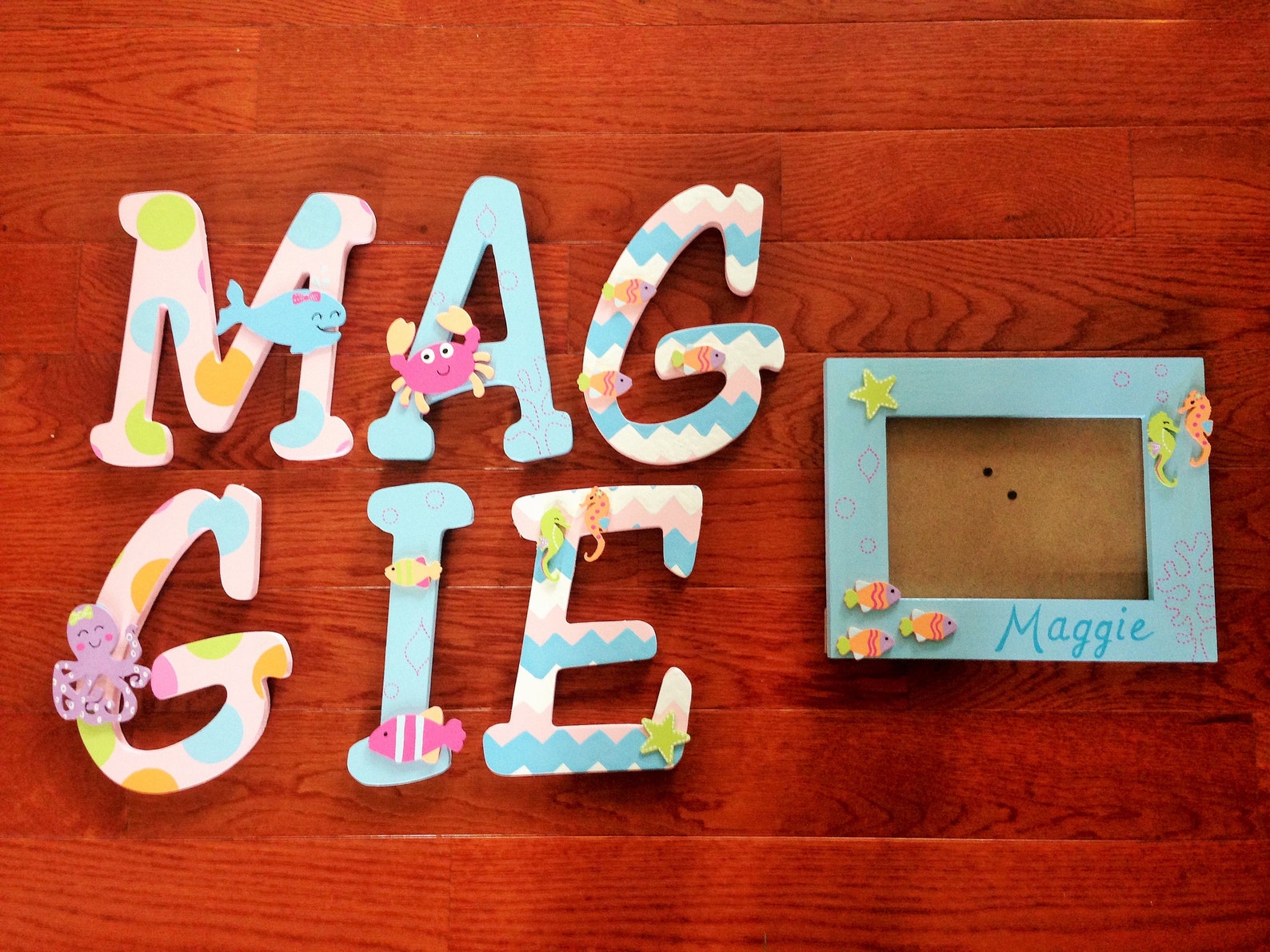 Custom Letters LAMBS & IVY OCEANIA Ahoy Sea Sweetie Ocean Sea Life ...