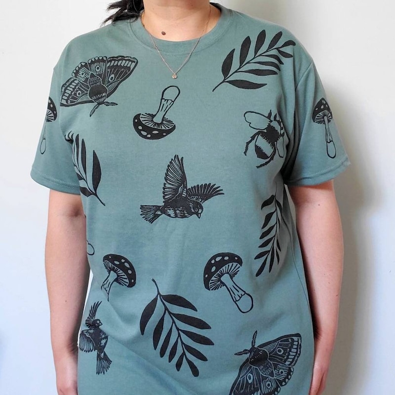 Block Printed Shirt - Etsy