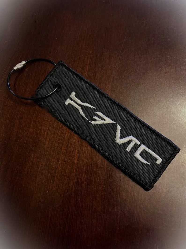 Custom Embroidered Aurebesh Keychain: Personalized Flight Tag - Etsy