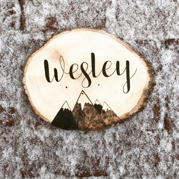 Wood Burned Sign - Etsy
