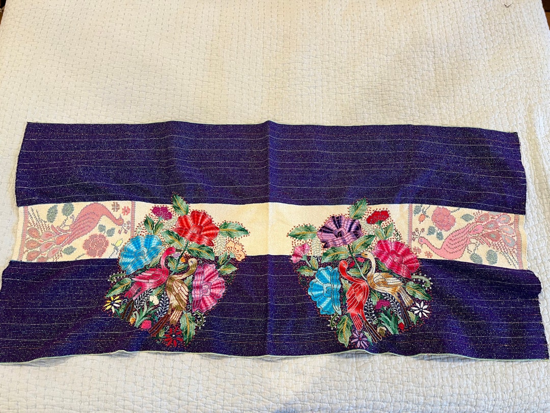 Chiapas Textile Vintage Hand Woven and Embroidered Mayan Tradition - Etsy