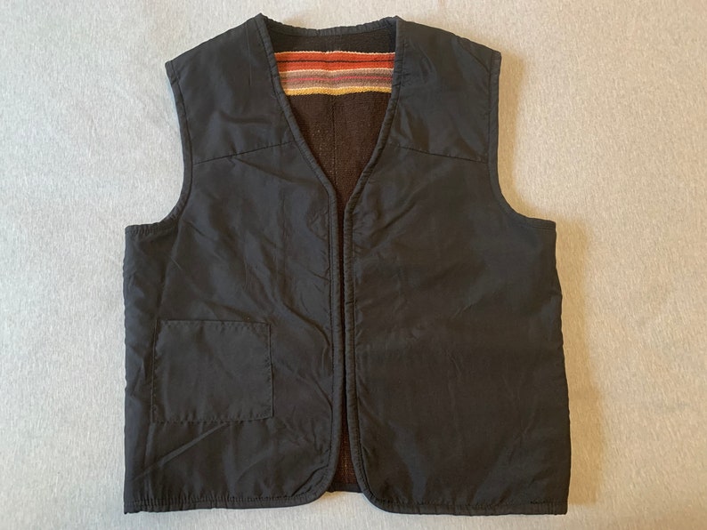 Bolivia Vintage Poncho Made Into Vest Small - Etsy