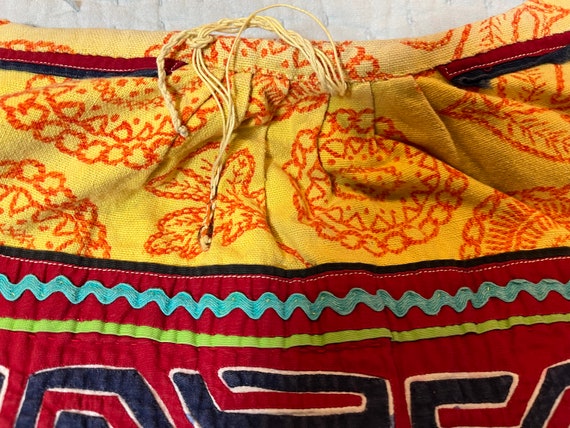 Mola blouse Kuna Yala Panama 1970's traditional XXS o… - Gem