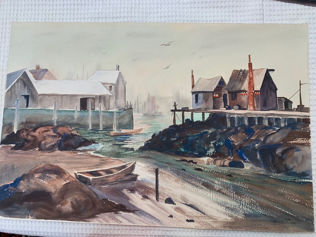 Watercolor Painting by Doo Countryman - Etsy