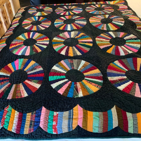 Patchwork Quilt Fan Pattern - Etsy