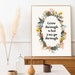 Grow Through What You Go Through Wall Art, Mental Health Art ...