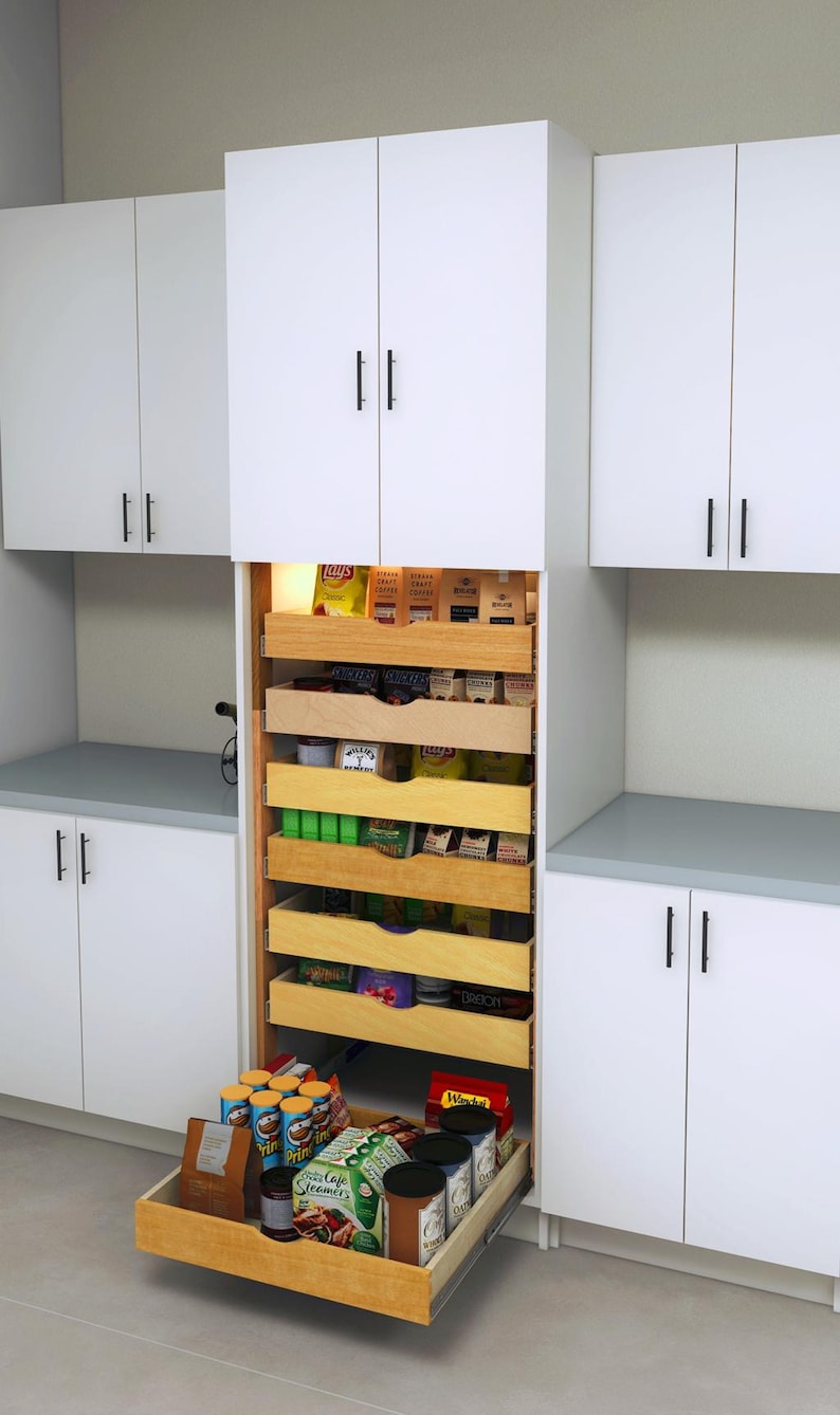 Solid Wood Drawer - Premade Size, Rustic Storage Solution for Home ...