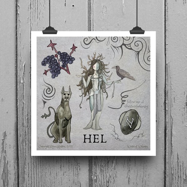 Hel Goddess - Etsy