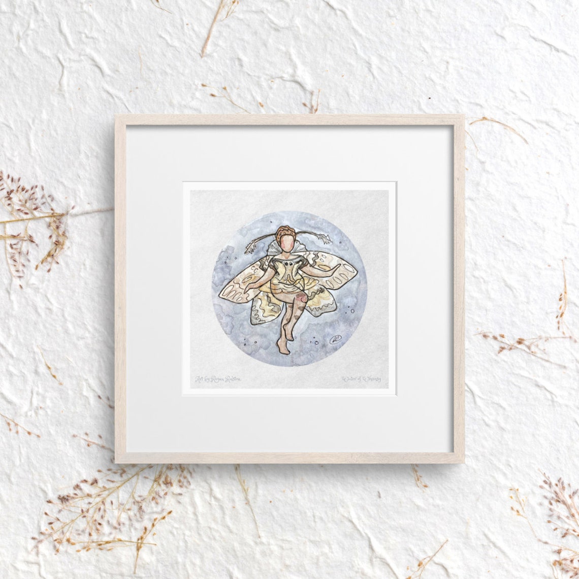 Moth Ma'am Drawloween Day 5 Prompt 'Cryptid' | Etsy