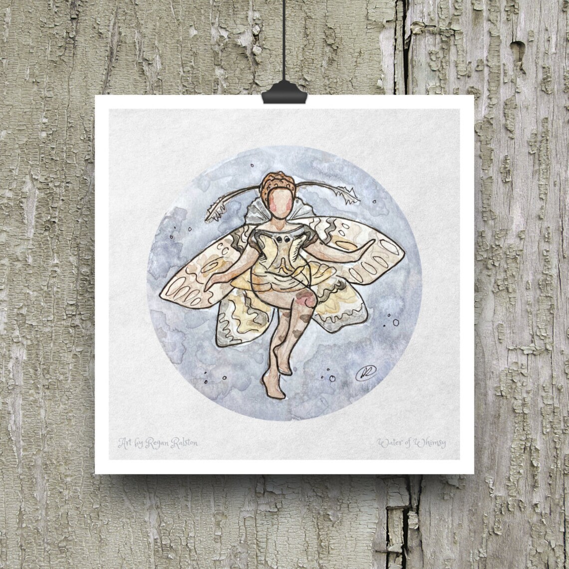 Moth Ma'am Drawloween Day 5 Prompt 'Cryptid' | Etsy