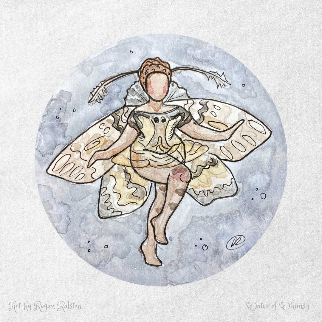Moth Ma'am - Drawloween Day 5 Prompt 'cryptid' - Etsy