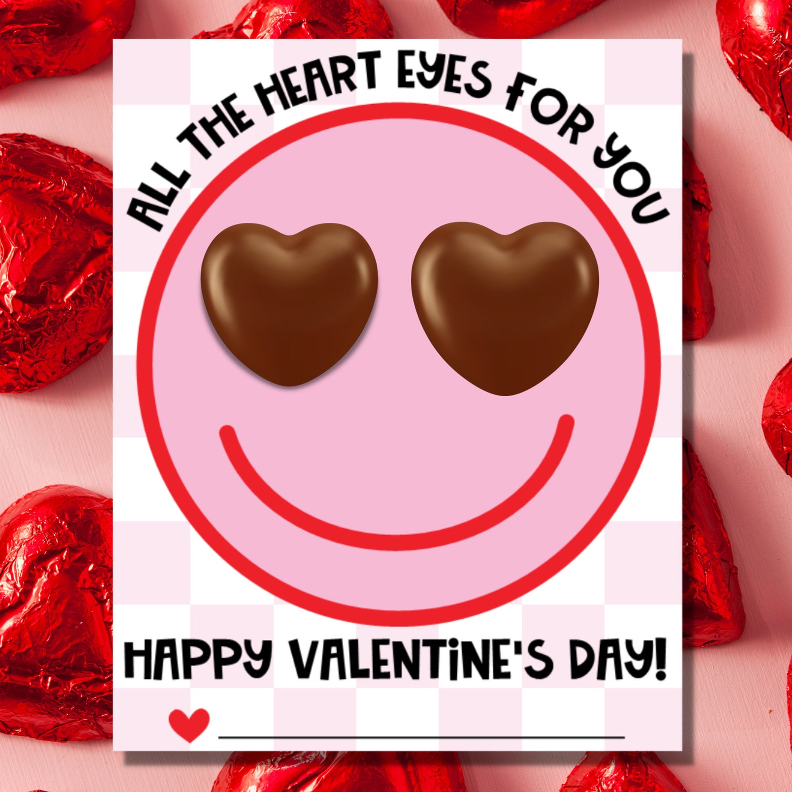 All the Heart Eyes for You Valentine Gift Tag - Etsy