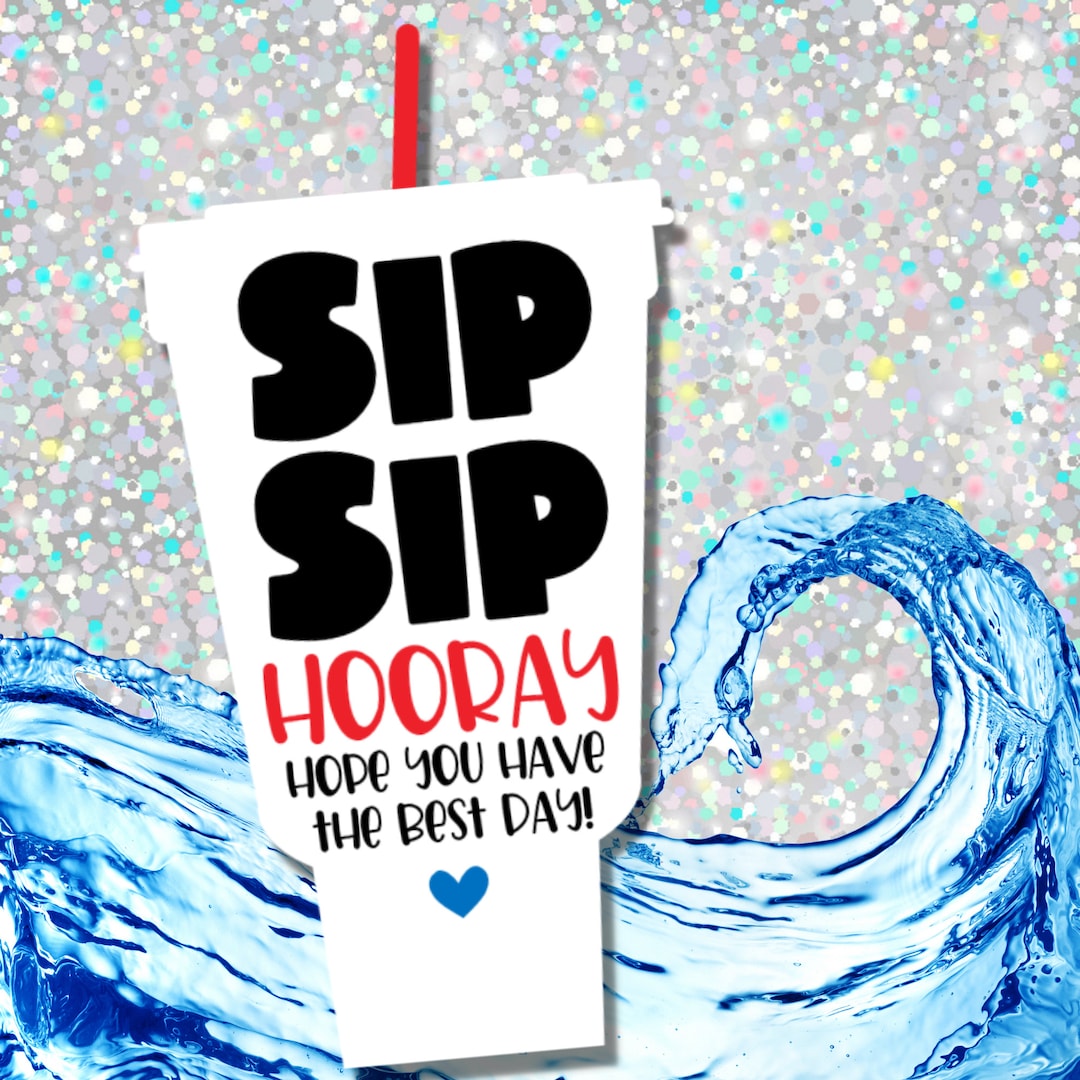 Drink Appreciation Giftcard Gift Tag Instant Download Printable - Etsy