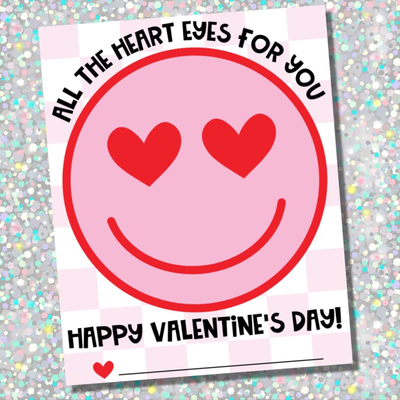 All the Heart Eyes for You Valentine Gift Tag - Etsy