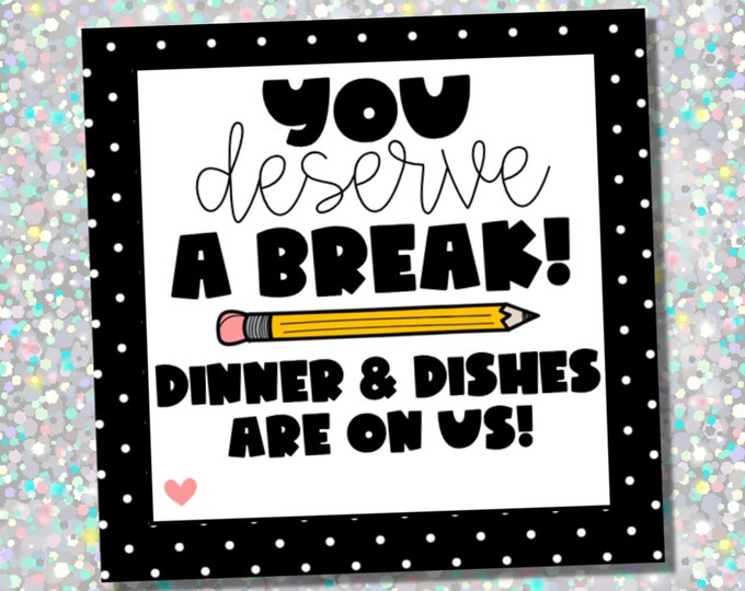Printable Editable in Canva If You Give A Teacher A Cookie Gift Book ...