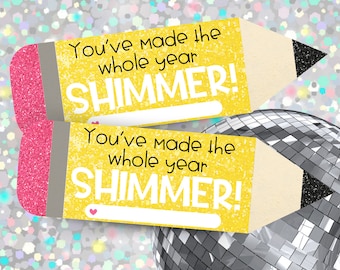 End of School Year Gift Tag Ice Cream Moments of Sweetness Editable ...