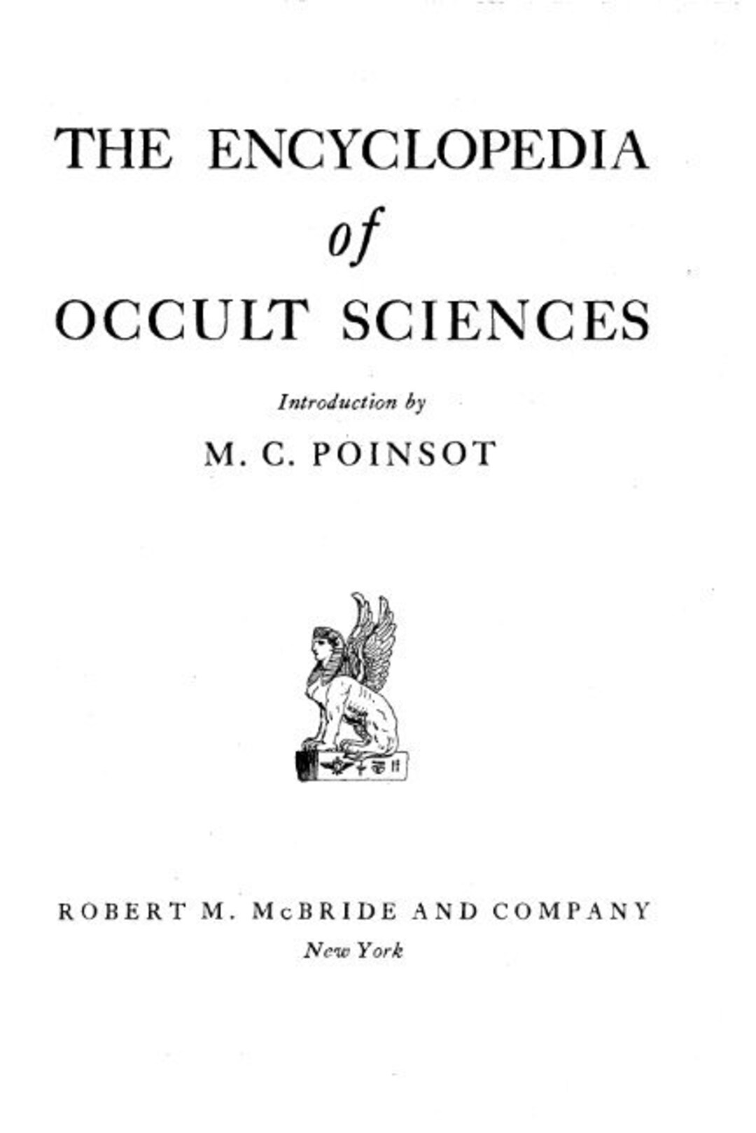 Encyclopedia of Occult Sciences From the Coven of Union Library 496 ...