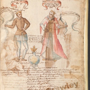 Ancient Alchemy Manuscript RARE! 118 Pages From 1606. Beautiful Quality ...