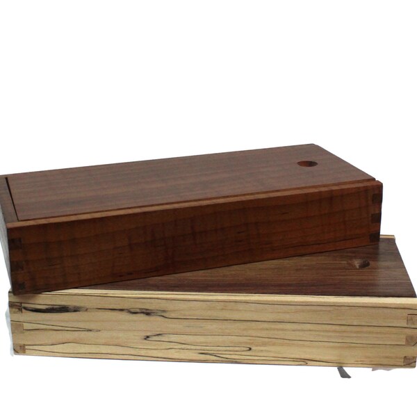 Wood Pencil Box - Etsy