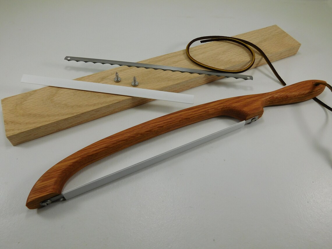 DIY Make Your Own Bread Knife / Knife Kit / Handmade Bread Knife ...
