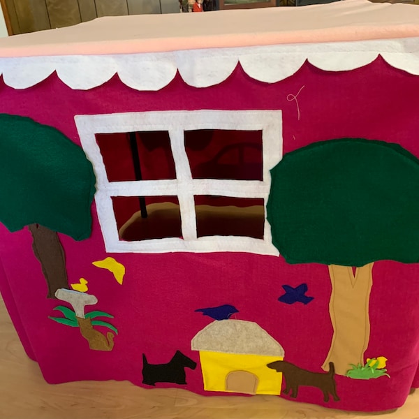 Card Table Playhouse - Etsy
