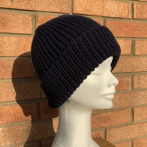 Fisherman Style Beanie KNITTING PATTERN ONLY No Finished - Etsy