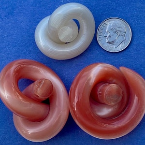 Trio VINTAGE ACRYLIC RESIN Buttons - Etsy