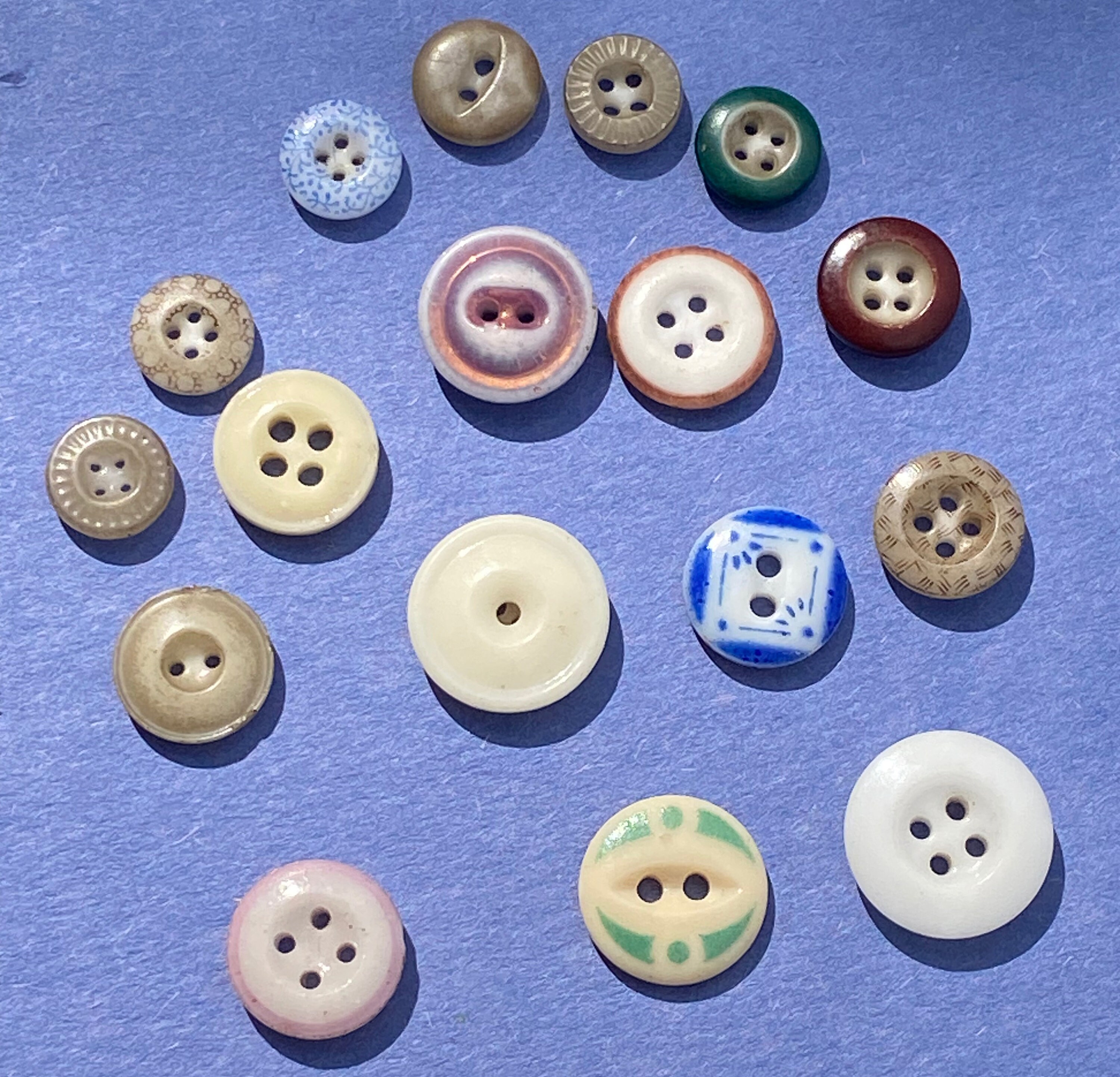 LOT of CHINA BUTTONS - Etsy