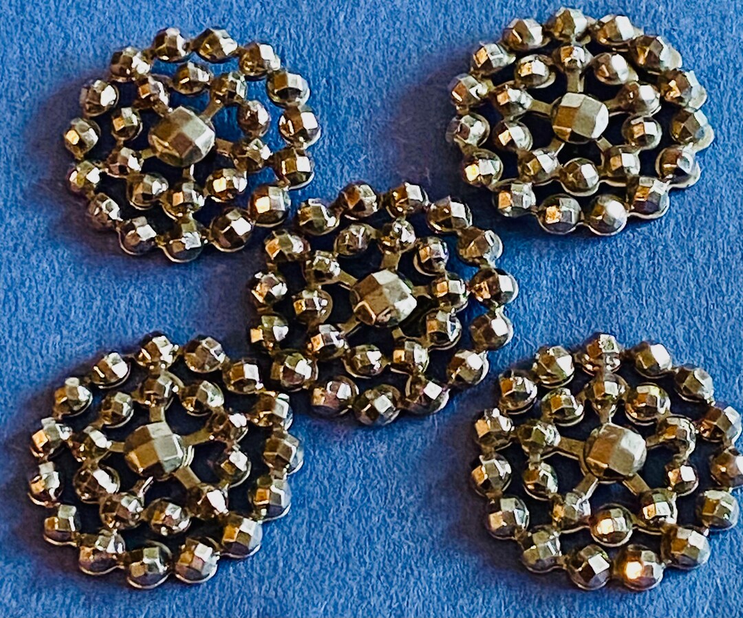 CUT STEEL BUTTONS - Etsy