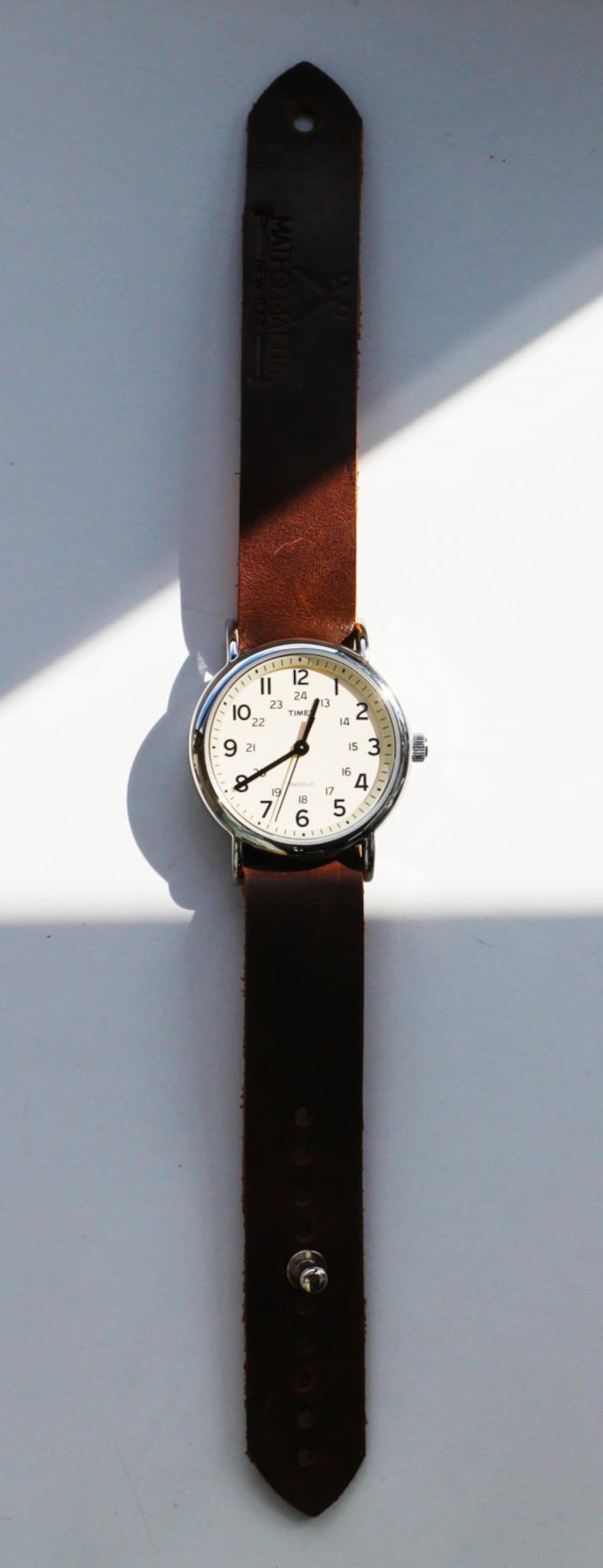 Leather Timex Weekender Watch Strap - Etsy