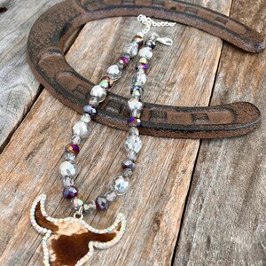 Cow Head Boot Chain Bling for Cowboy Boots | Rhinestone and Crystal ...